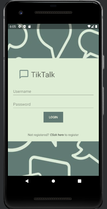 GitHub - ShovalWeinstock/TikTalkAndroid