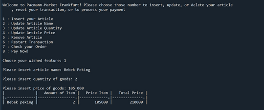 GitHub - rakanabyan/Cashier: Project Self Cashier Pacmann dari Rakan ...