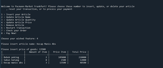 GitHub - rakanabyan/Cashier: Project Self Cashier Pacmann dari Rakan ...