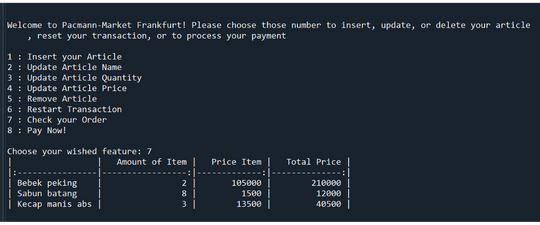 GitHub - rakanabyan/Cashier: Project Self Cashier Pacmann dari Rakan ...