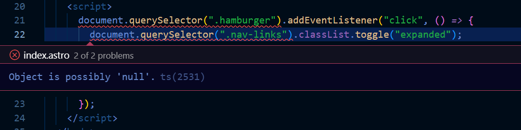 typescript safety error on 3-components/4/ · Issue #3003 · withastro/docs · GitHub