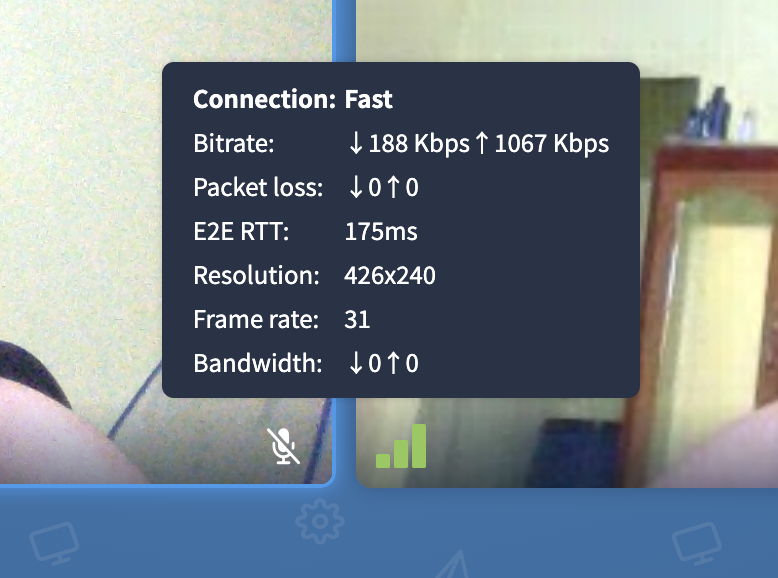 How to implement Connection Indicator in Chime SDK? · Issue #1345 · aws/amazon-chime-sdk-js · GitHub