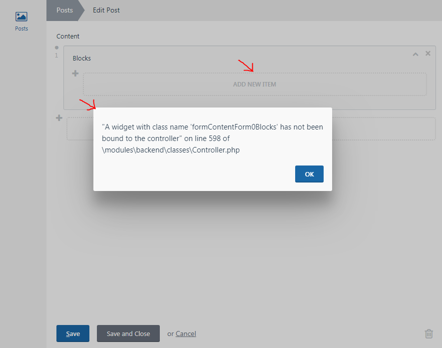 Nested Repeater - A widget with class name has not been bound to the controller · Issue #4344 ...