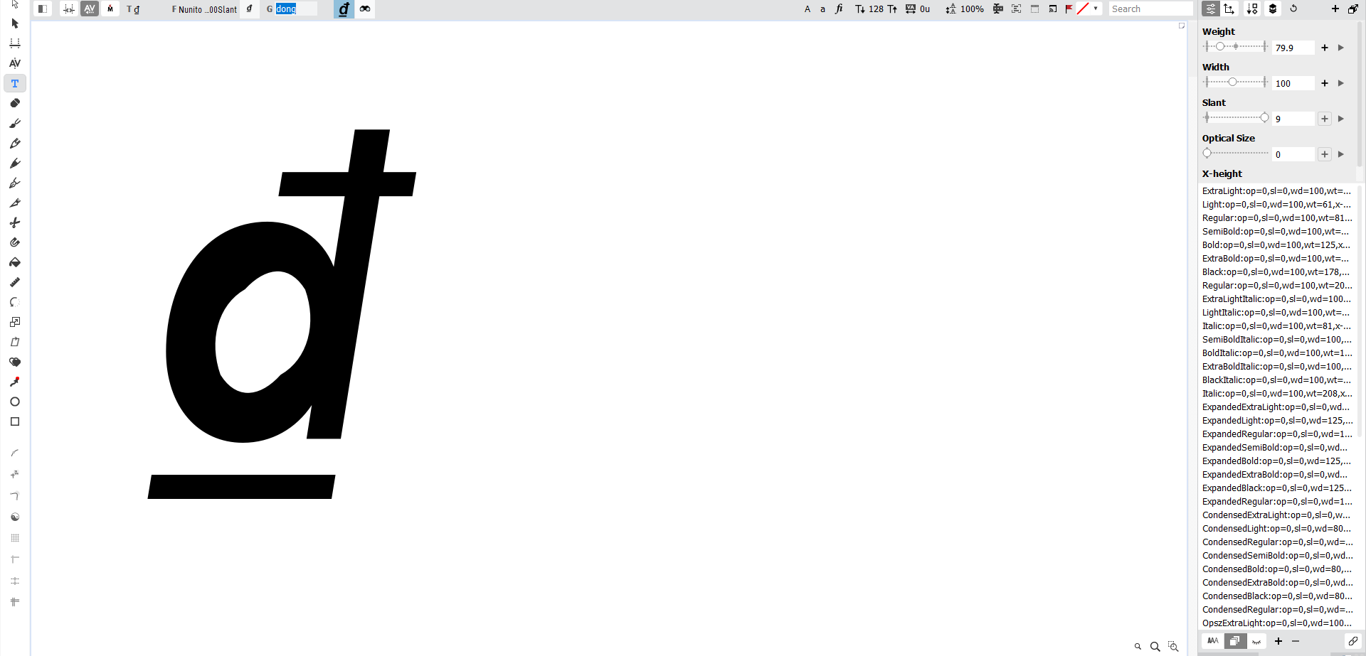 Interpolation Issue in ₫ · Issue #10 · googlefonts/NunitoSans · GitHub