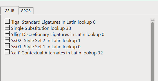 FontForge Is Removing OpenType Features And Replacing Them With Weird Ones · Issue #5158 ...