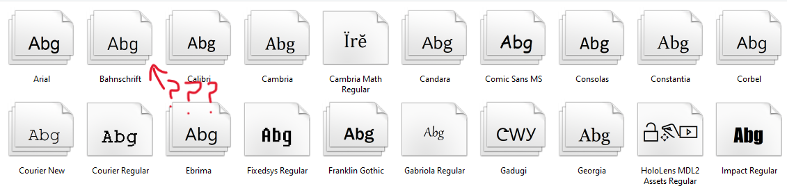 Berlin Sans Isn't On My Windows 11 Computer · Issue #1021 · MicrosoftDocs/typography-issues · GitHub