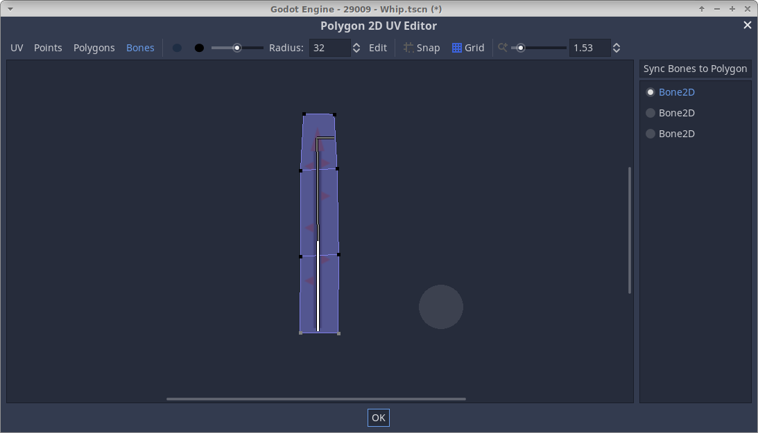 Polygon2ds Uv Editors Bones Are Displayed On Wrong Position · Issue 29009 · Godotenginegodot