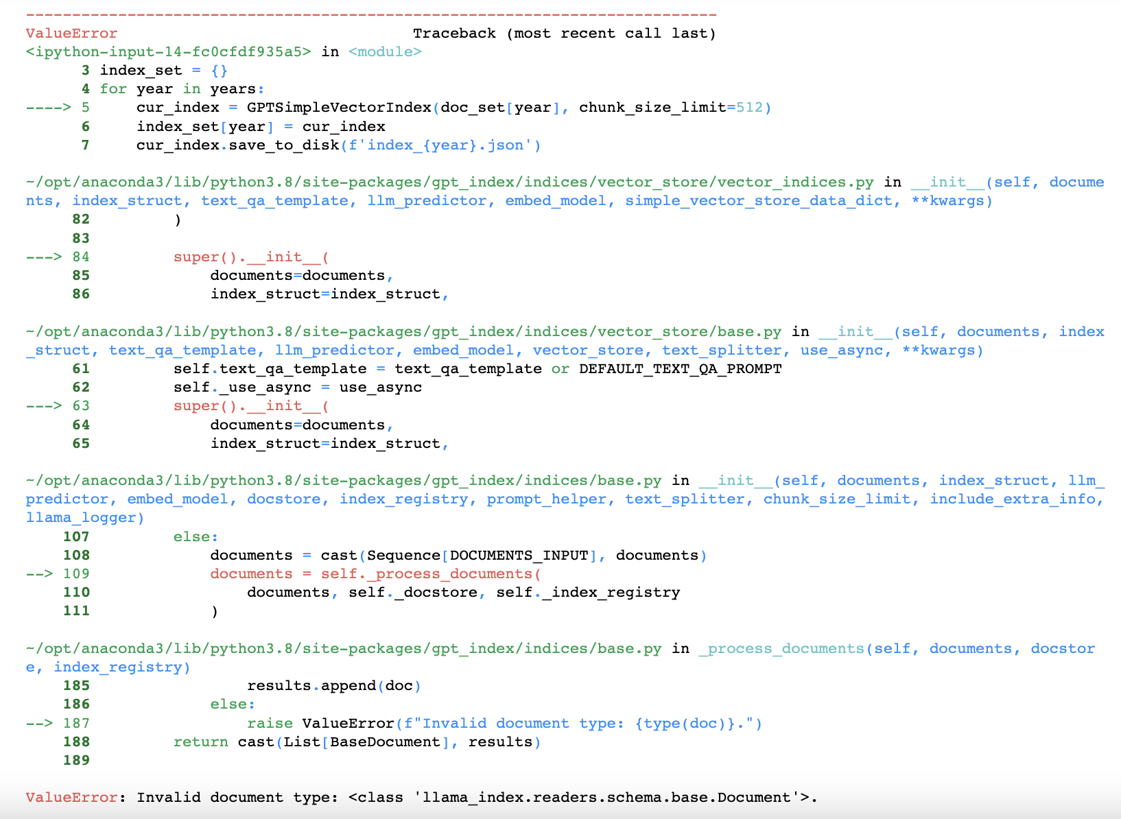 Invalid Document Type Exampleschatbotchatbotsecipynb Running Error · Issue 943 · Run Llama 3728