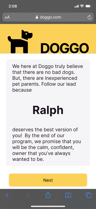 Body Text Size/Constrained field on the Final Onboard Screen · Issue #42 · Sept-Hackathon-Team8 ...