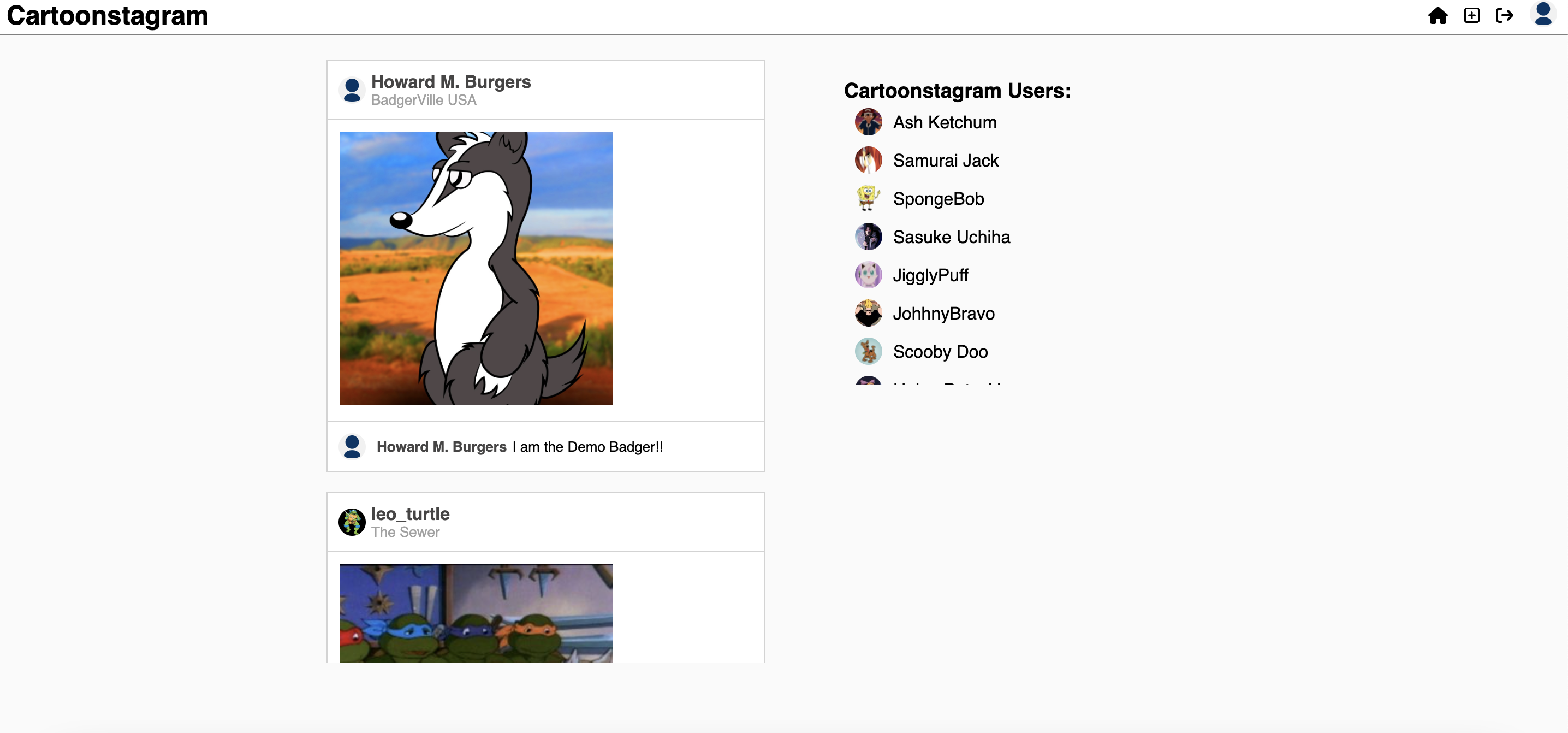 GitHub - Willy-Git-Man/Cartoonstagram