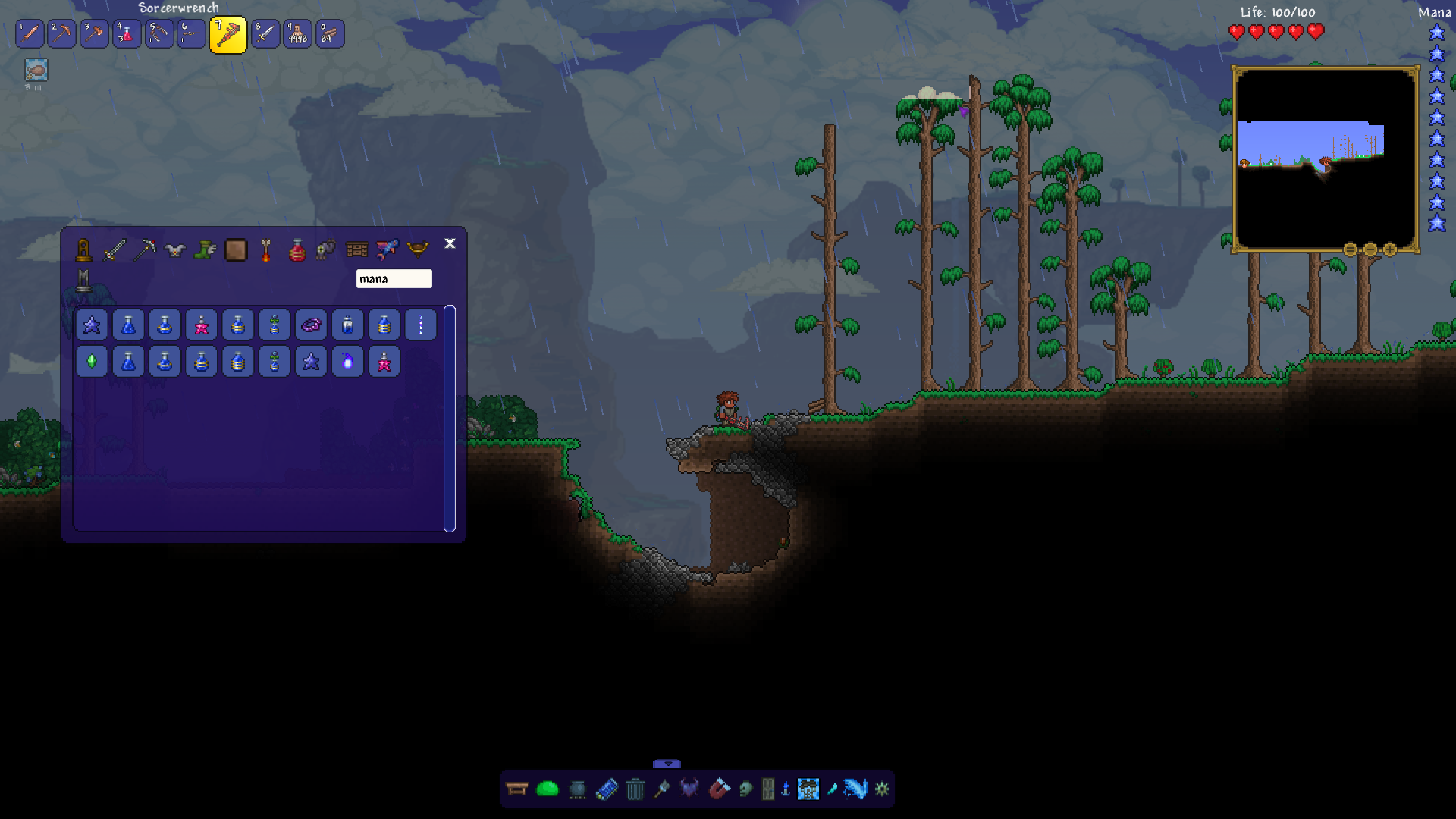 The tops of trees can be selected with sorcerwrench, but do not do anything · Issue #168 ...