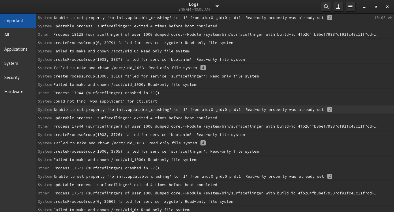 Waydroid show-full-ui or launch app not opening anything · Issue #61 · waydroid/waydroid · GitHub