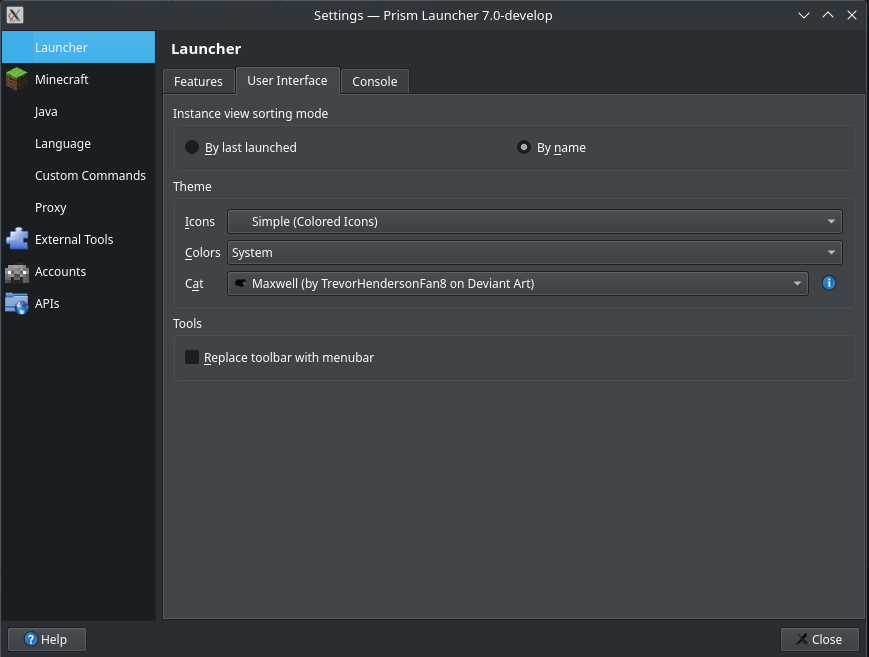 Add Maxwell cat option by jdev082 · Pull Request #1191 · PrismLauncher ...