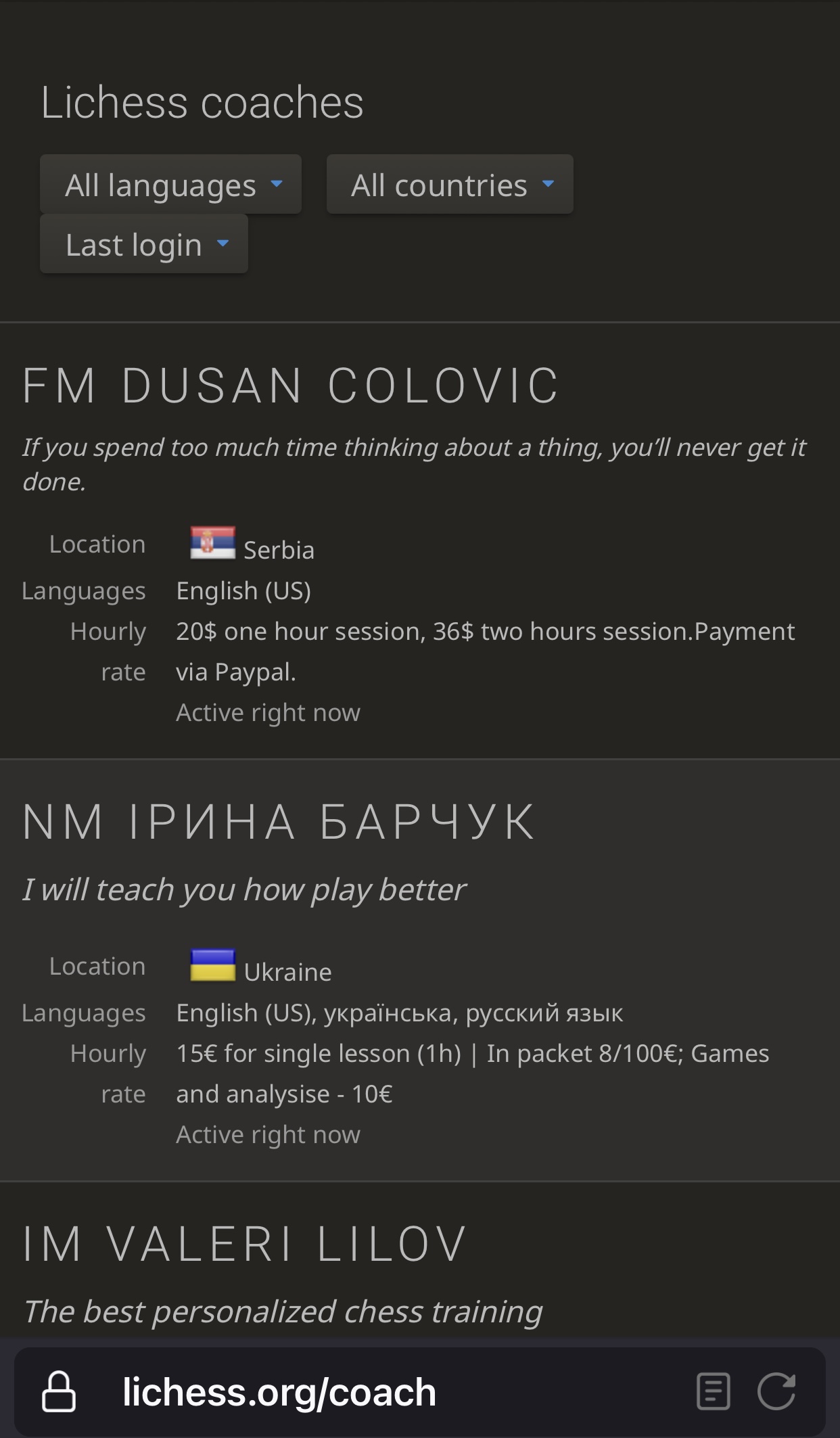 Coach profile picture not present on mobile browsers · Issue #11577 · lichess-org/lila · GitHub