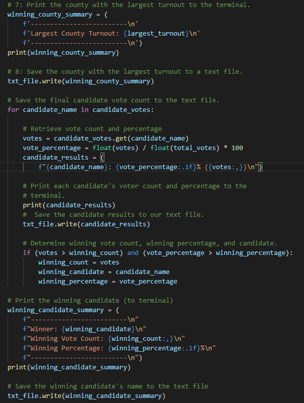 GitHub - connormcole/Election_Analysis: Election Analysis