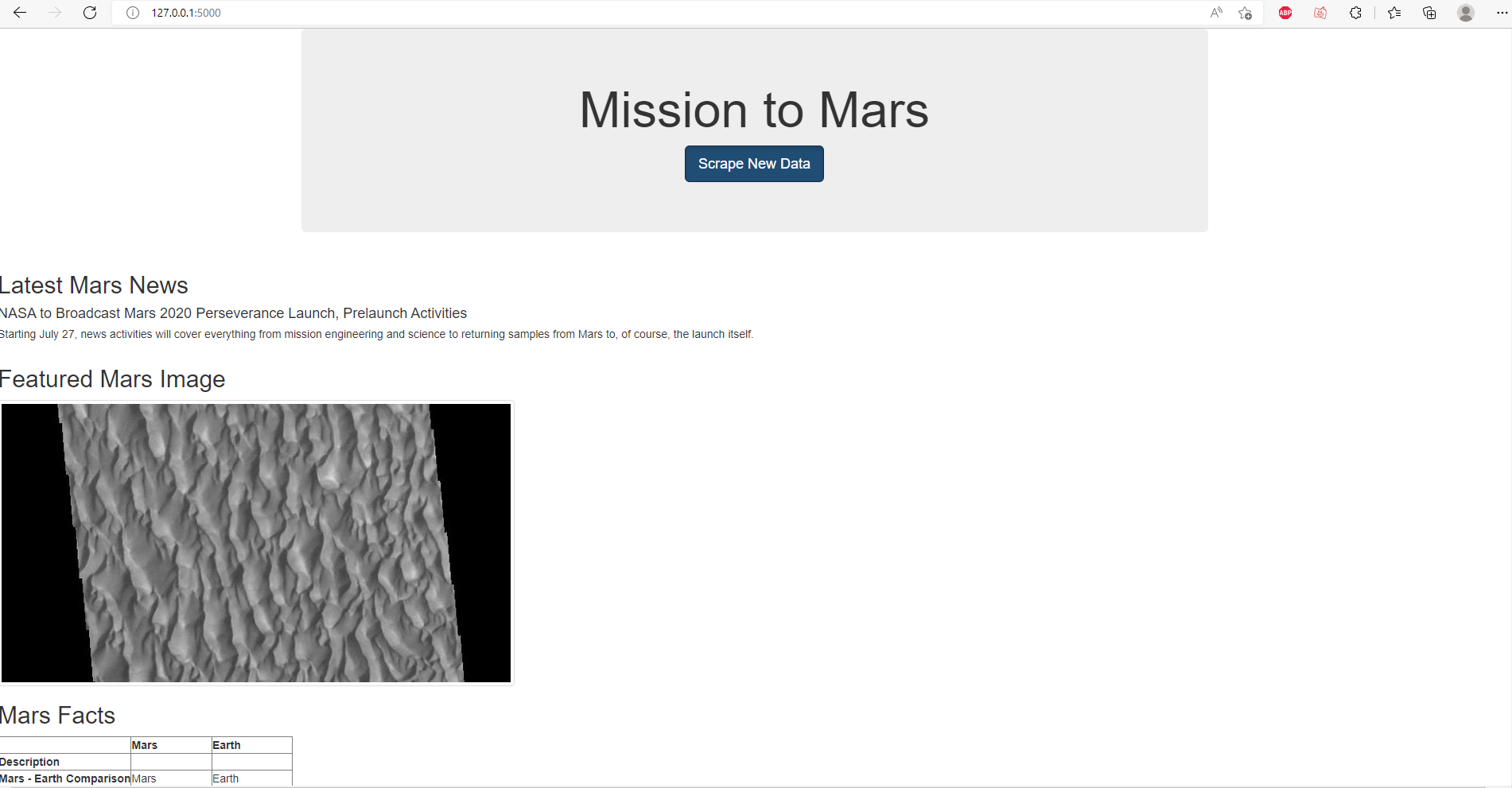 GitHub - connormcole/Mission-to-Mars