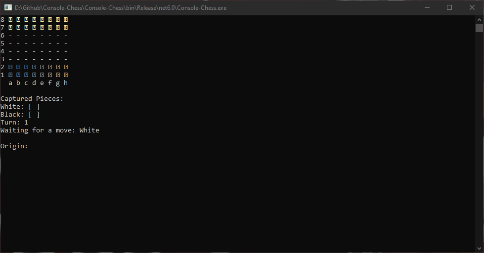 GitHub - jvfonseca1/Console-Chess