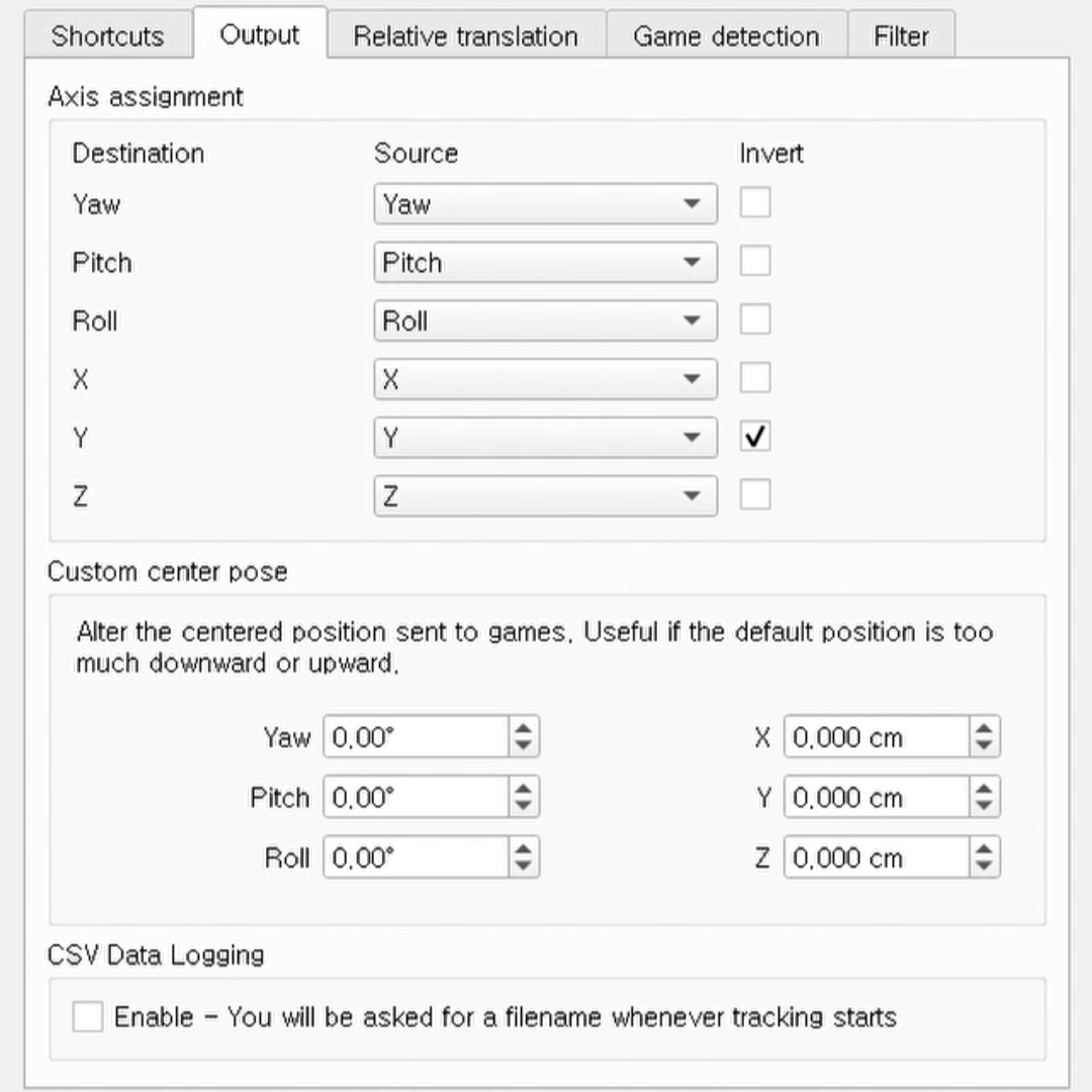 Y axis recognition doesn't work properly. · Issue #1532 · opentrack/opentrack · GitHub