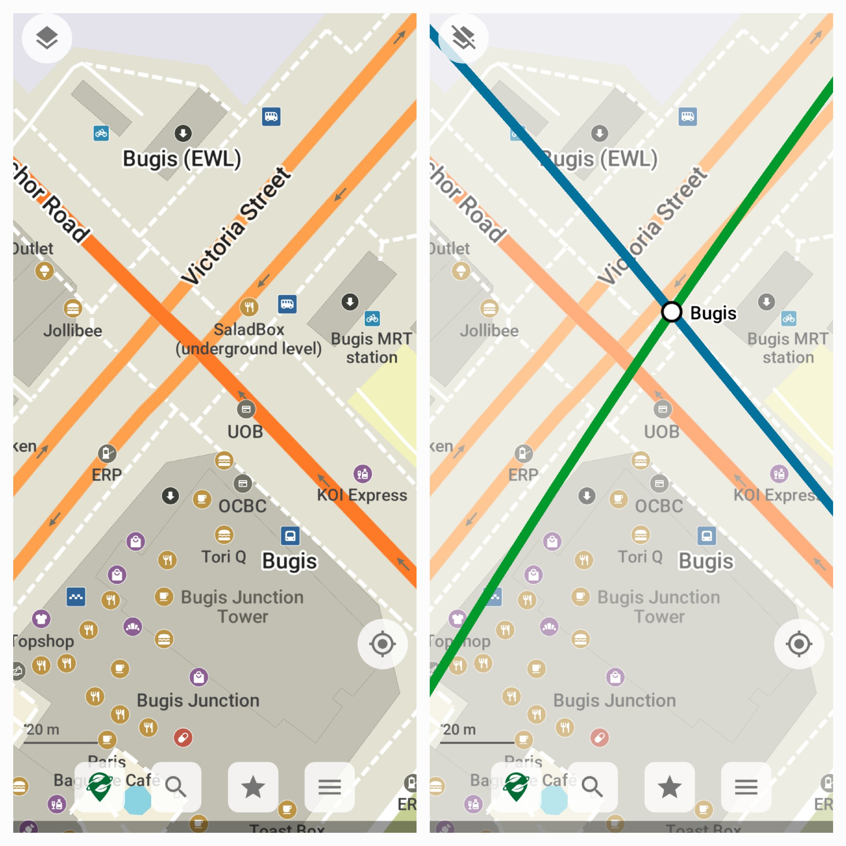 Metro entrances/exits should be as prominent as the metro lines and ...