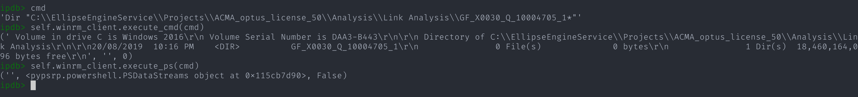 execute_ps doesn't work · Issue #45 · jborean93/pypsrp · GitHub