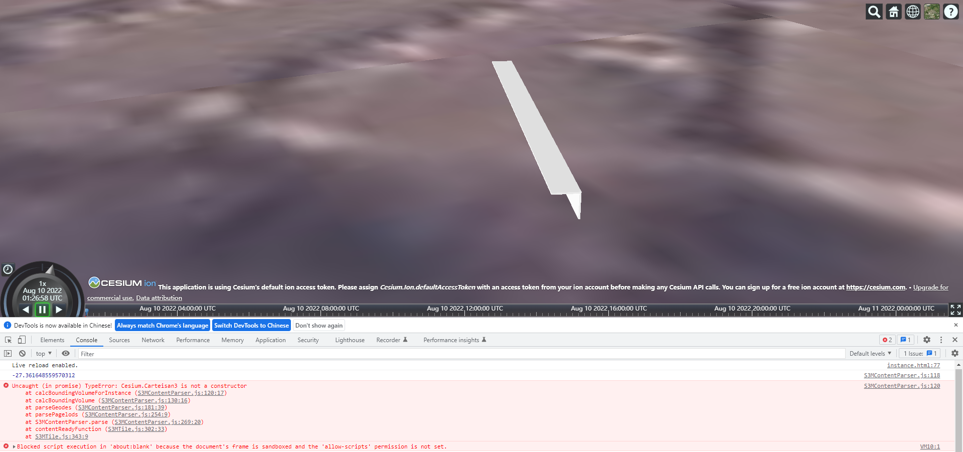 cesium1.91删除了原来的cesium.when,使用了promise,会报错 · Issue #54 · SuperMap/s3m-spec · GitHub