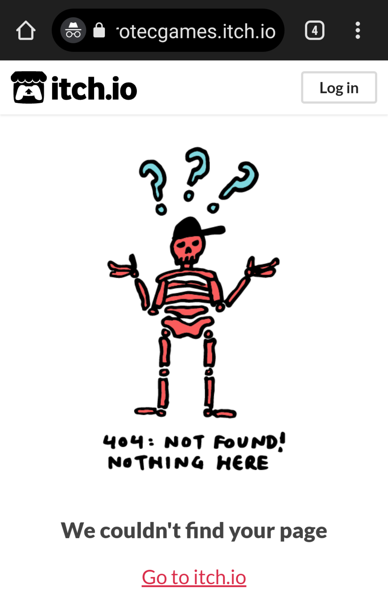 my itch page showing 404 · Issue #1276 · itchio/itch.io · GitHub