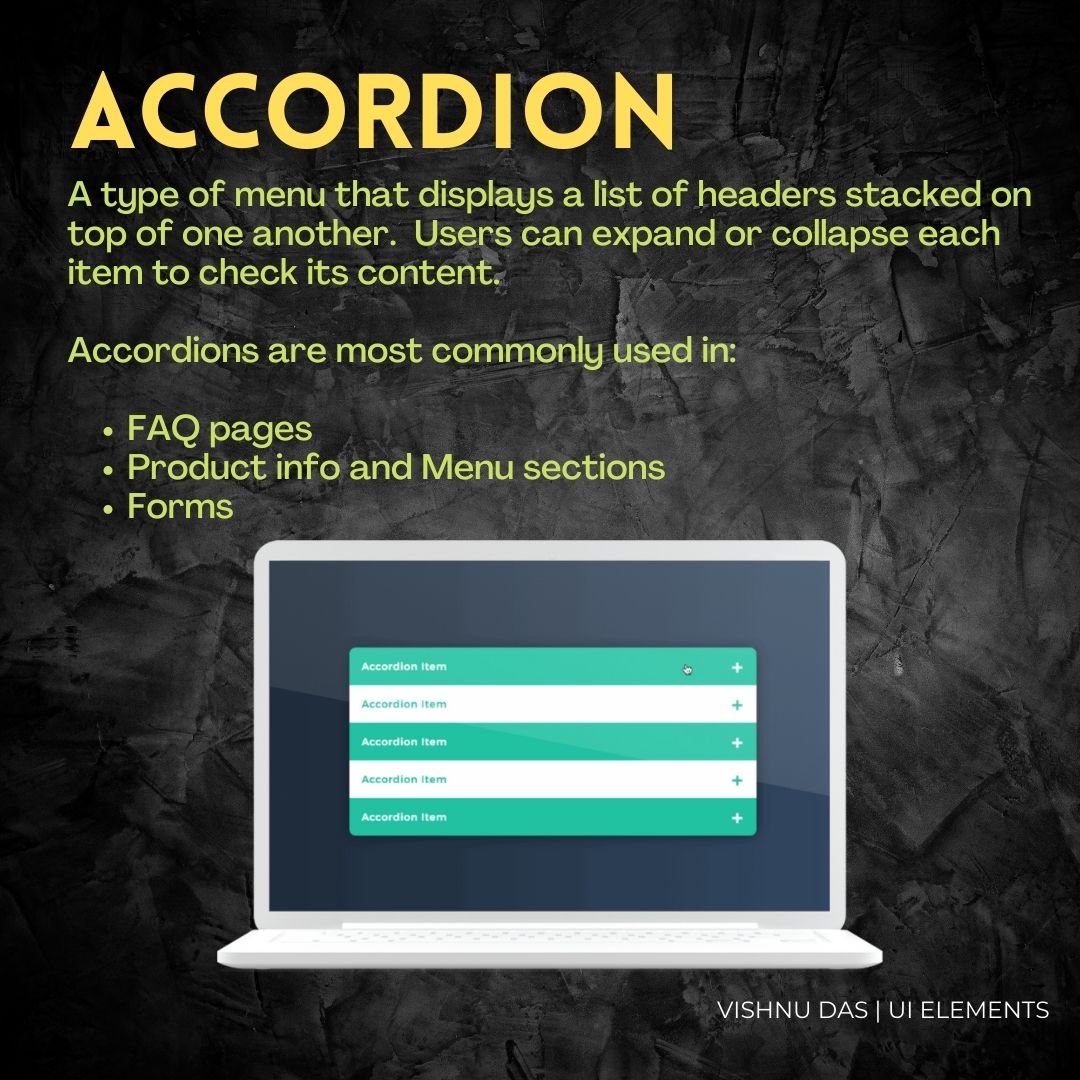GitHub - vishnudasTW/Commonly-used-UI-elements