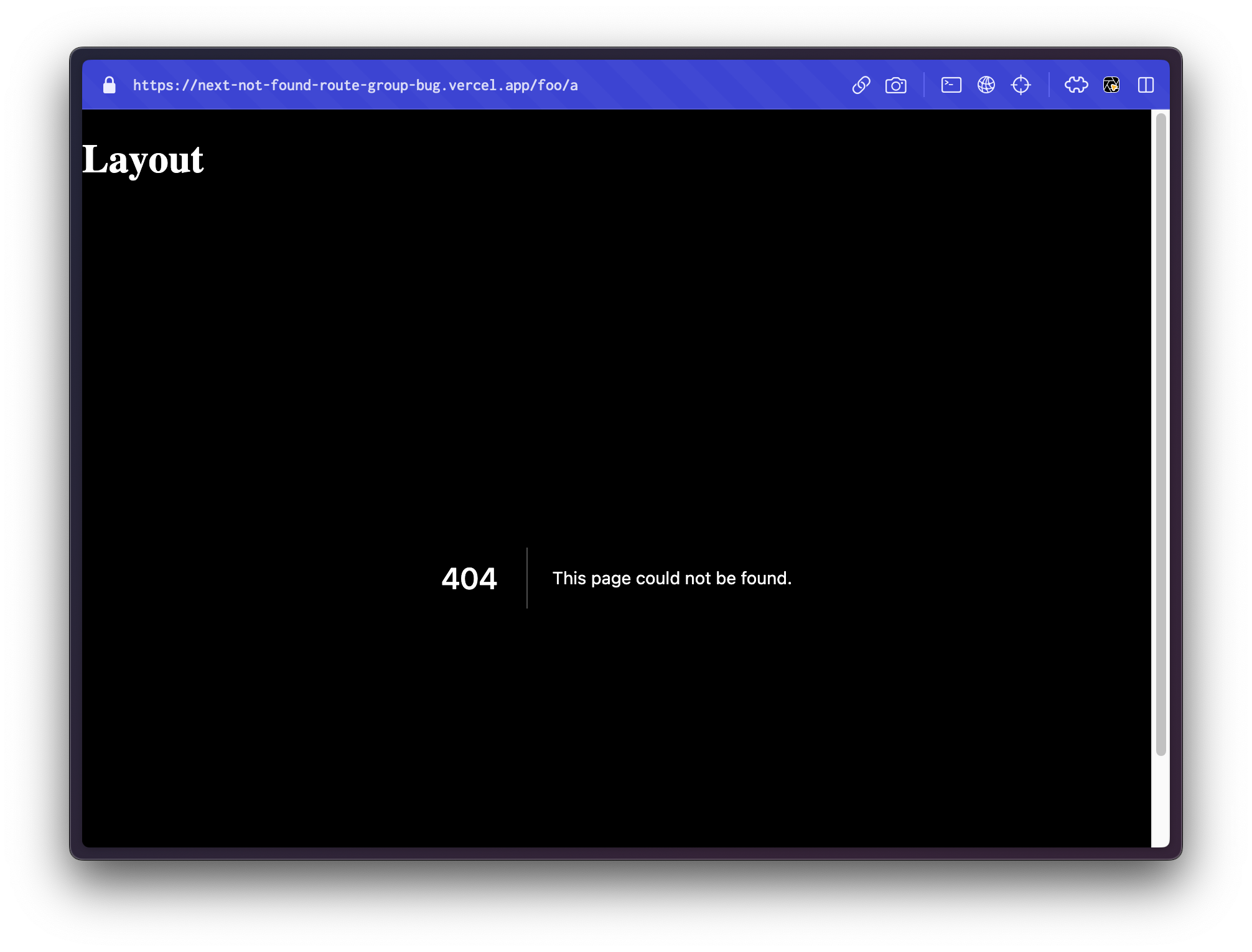Root route group renders root not-found incorrectly · Issue #54892 · vercel/next.js · GitHub