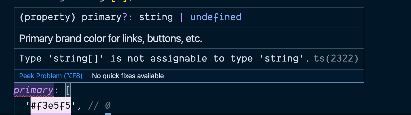 Restrictive color type in Theme · Issue #849 · system-ui/theme-ui · GitHub