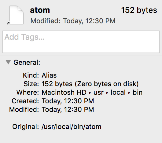 cli: `atom` command not found, occasionally · Issue #15430 · atom/atom · GitHub