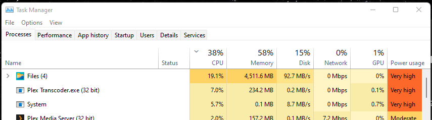 High Memory/CPU usage issue · Issue #7575 · files-community/Files · GitHub