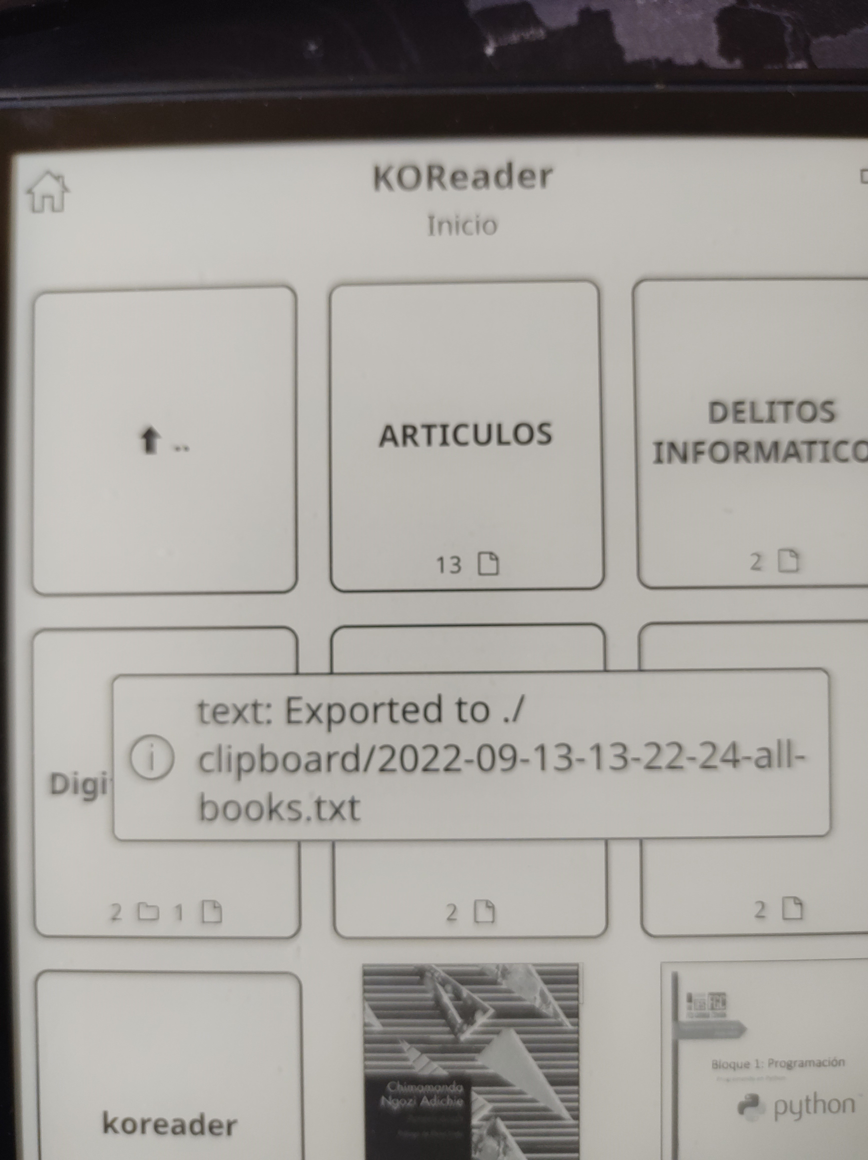 The Option To Export Underlines Does Not Work · Issue 9514 · Koreaderkoreader · Github