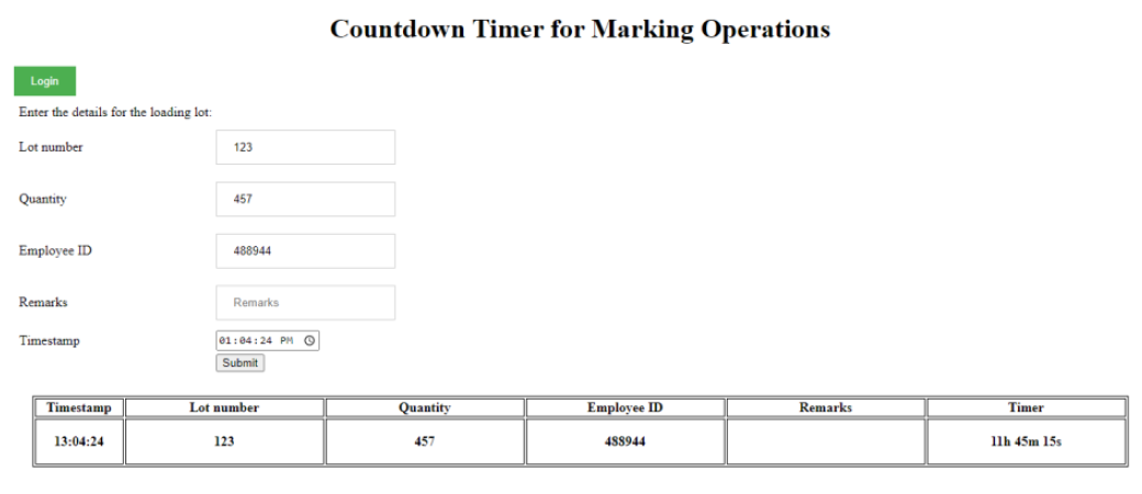 GitHub - iffahrezali/countdown-timer-record-system: A countdown timer ...