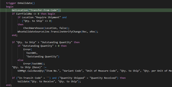 Transfer Order Locations Cannot Be Empty · Issue 14847 · Microsoft 