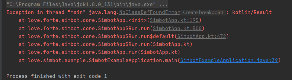 加入dependencyManagement报错NoClassDefFoundError: kotlin/Result（报错已解决） · Issue #389 · simple-robot ...