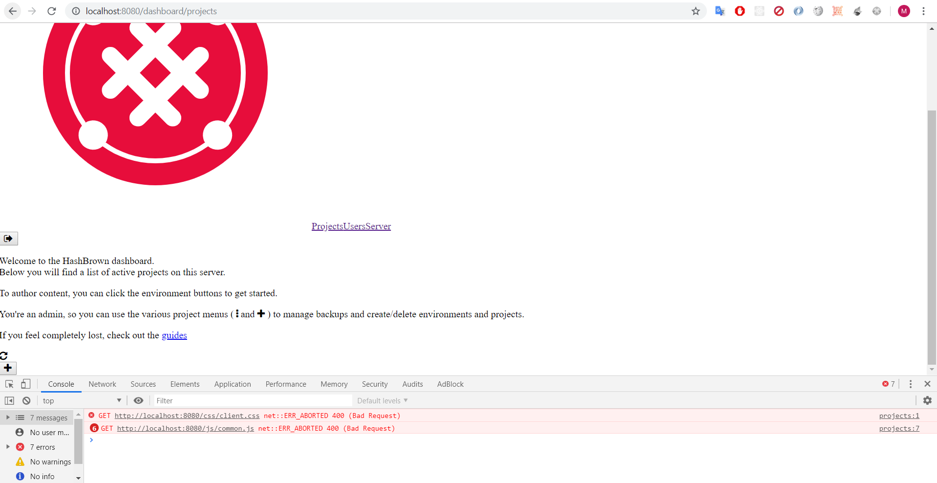 after first setup css error · Issue #305 · HashBrownCMS/hashbrown-cms · GitHub