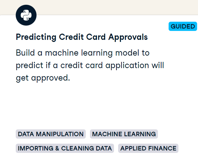 GitHub - gricius/Predicting-Credit-Card-Approvals