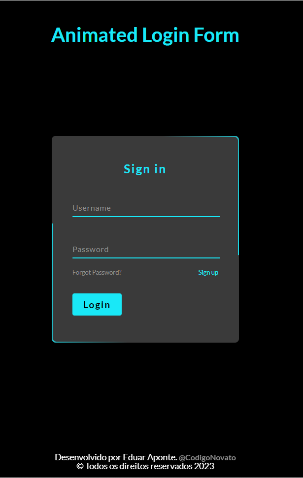 GitHub - EduarAponte/Formulario-de-Login-Animado