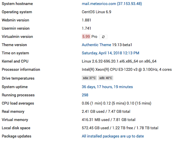 No graphs in system statistics · Issue #1107 · webmin/authentic-theme · GitHub
