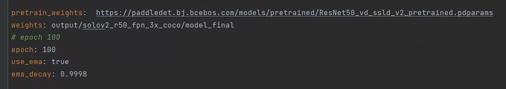 solov2训练自定义数据集eval的AP结果很差 · Issue #7939 · PaddlePaddle/PaddleDetection · GitHub