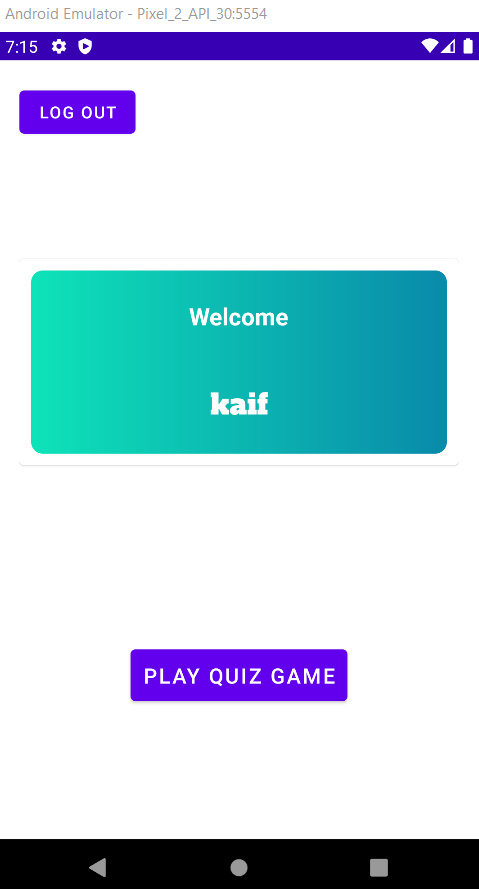 GitHub - shahzadmari/Android-Quiz-App: This is my first Android Quiz ...