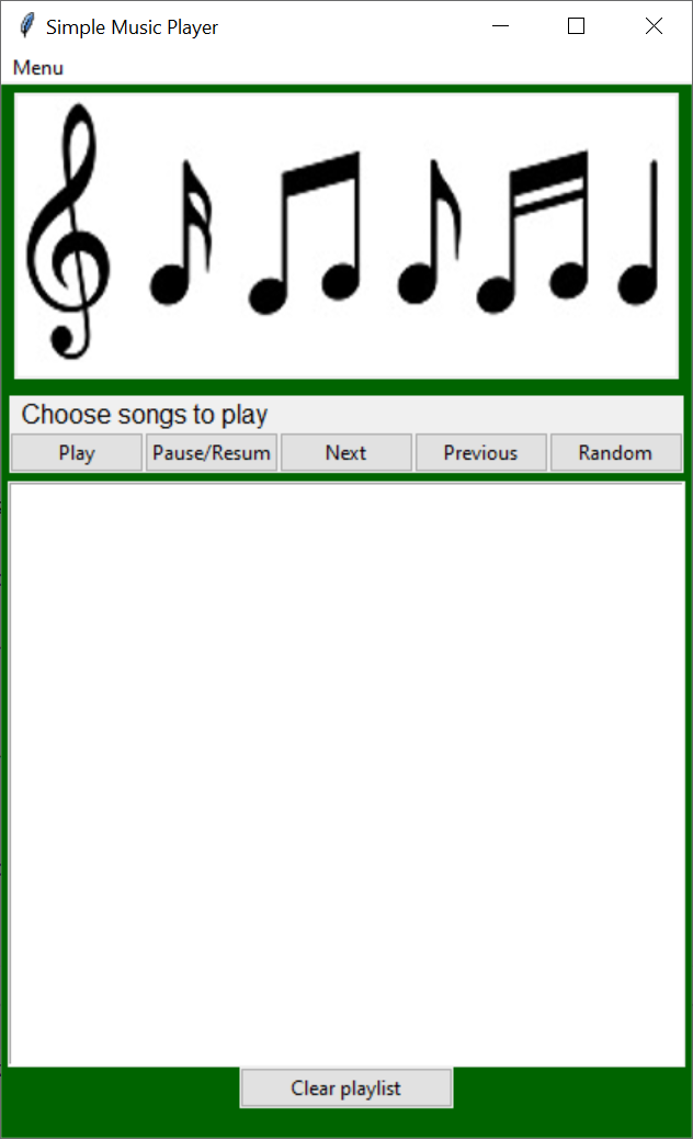 GitHub - Halucynka/simple_music_player