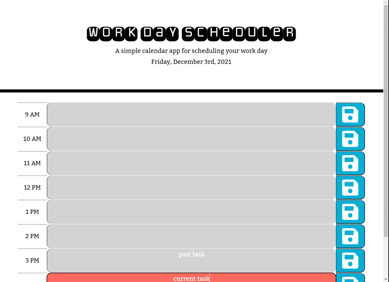GitHub - Rehtribution/5-workday-scheduler: Simple Daily Task Organizer
