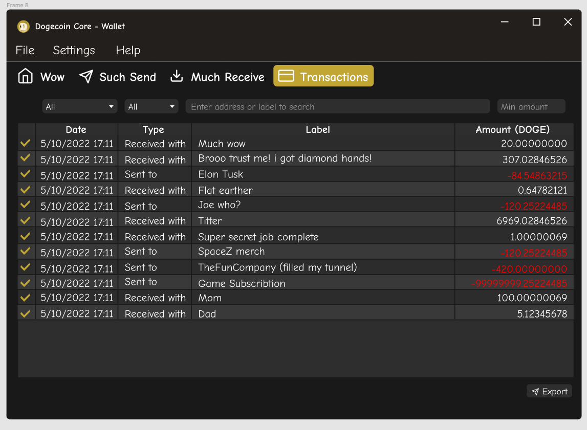 Dogecoin Core Design Suggestion · Issue #2948 · dogecoin/dogecoin · GitHub