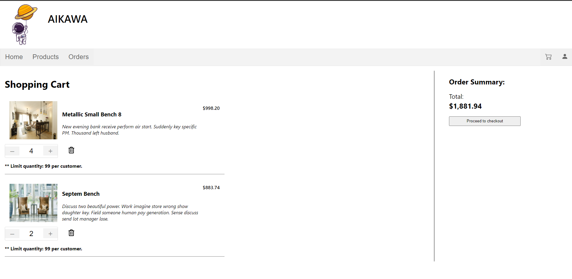 GitHub - vee-alianza/aikawa: Aikawa is an e-commerce app inspired by Ikea, that allows users to ...