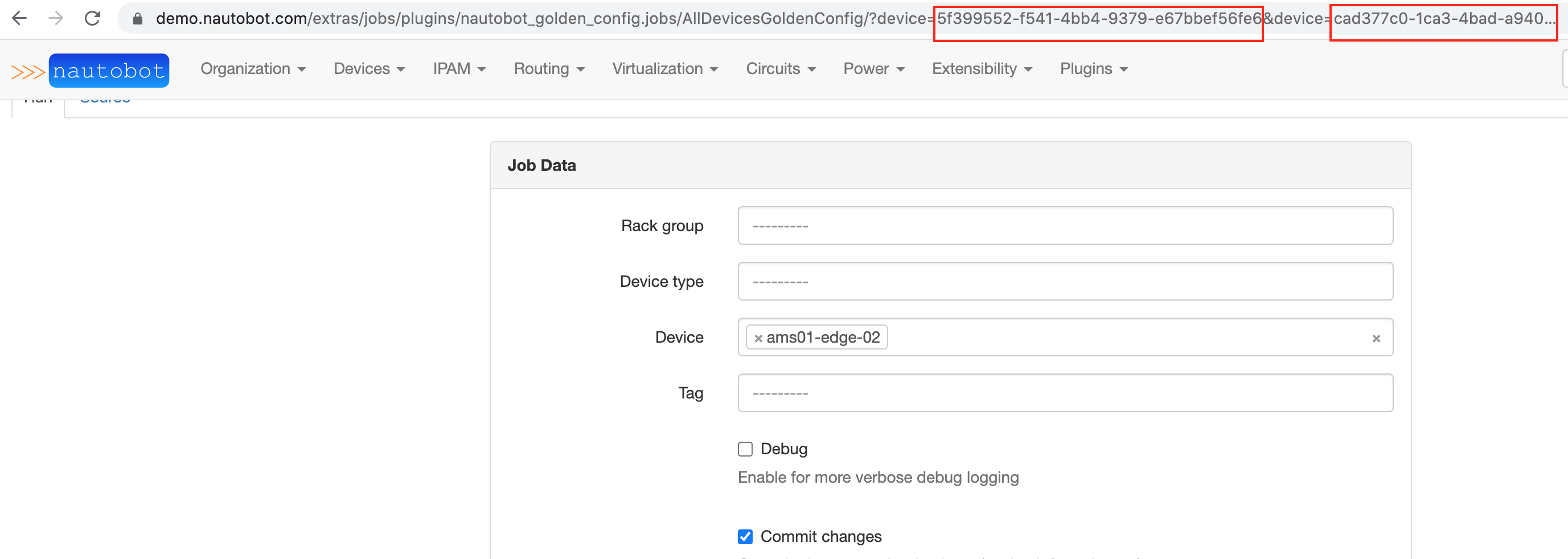 Job View Using Query Params To Set Multiple Values Of A Multiobjectvar Only Uses Last Provided