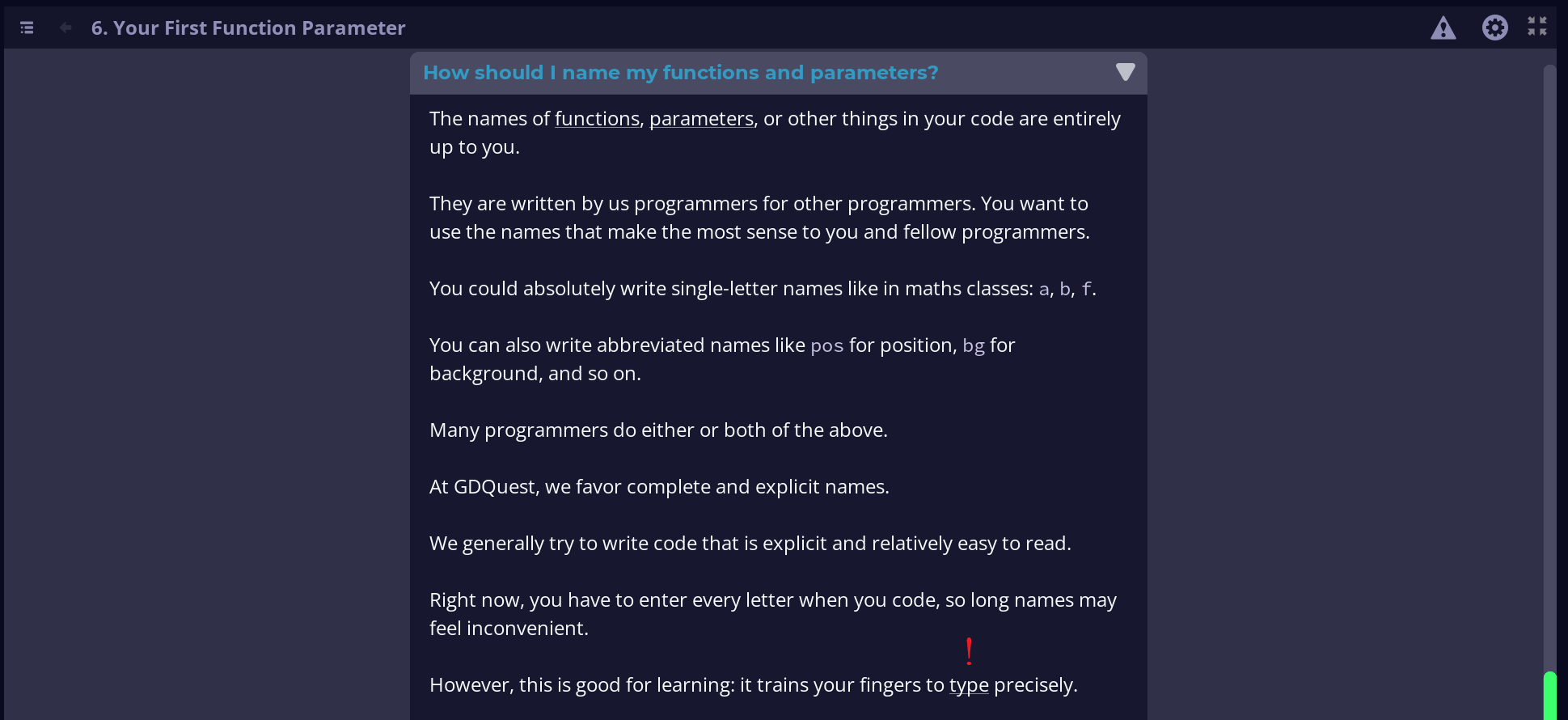 Incorrect label in Lesson 6 · Issue #494 · GDQuest/learn-gdscript · GitHub