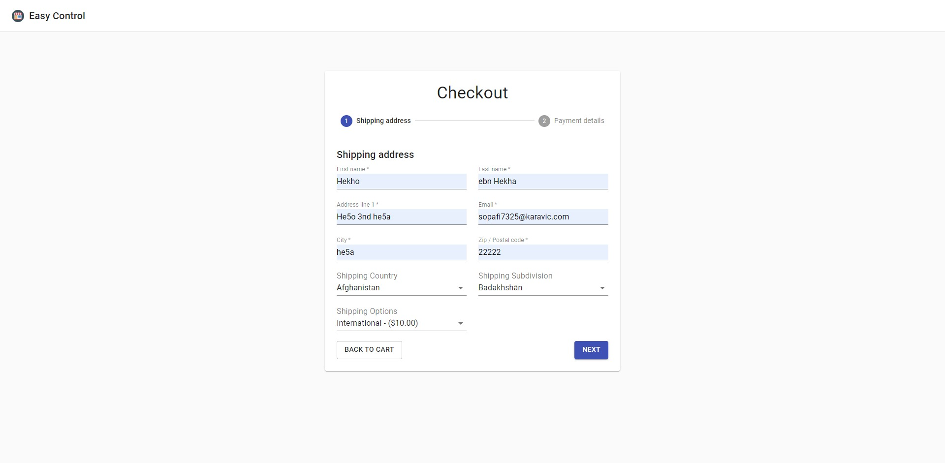 GitHub - AhmedAlaa21/Easy-Control: using Commerce js & React js to build an eCommerce website.