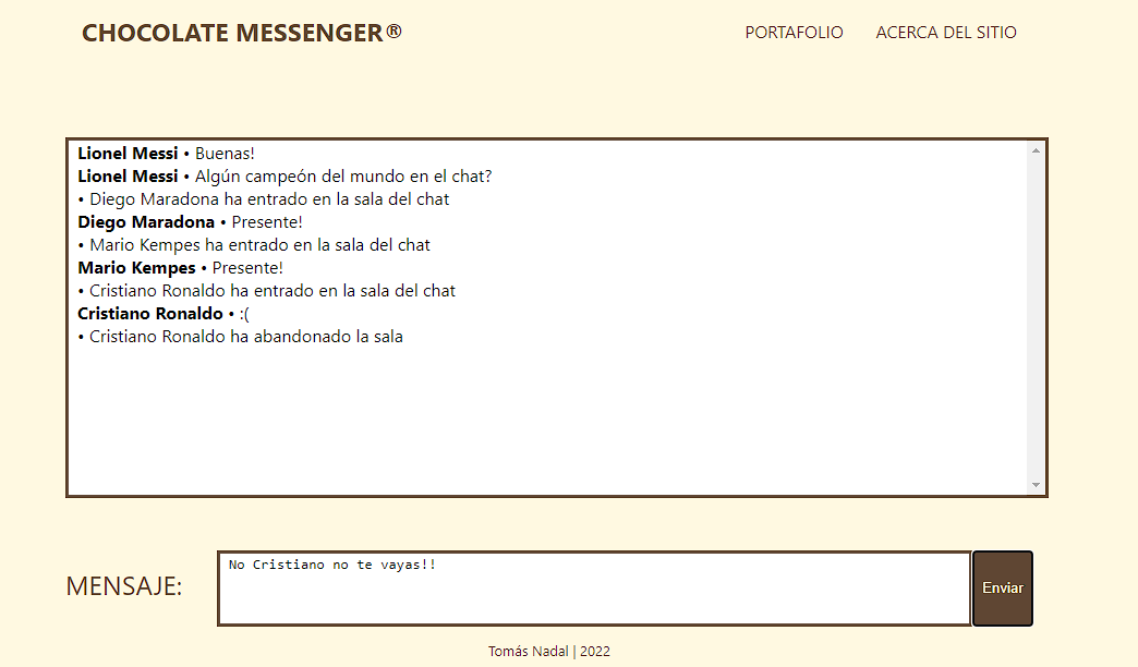 GitHub - eltanook/Chocolate-Messeger: Proyecto en proceso, pero parcialmente terminado. Su ...