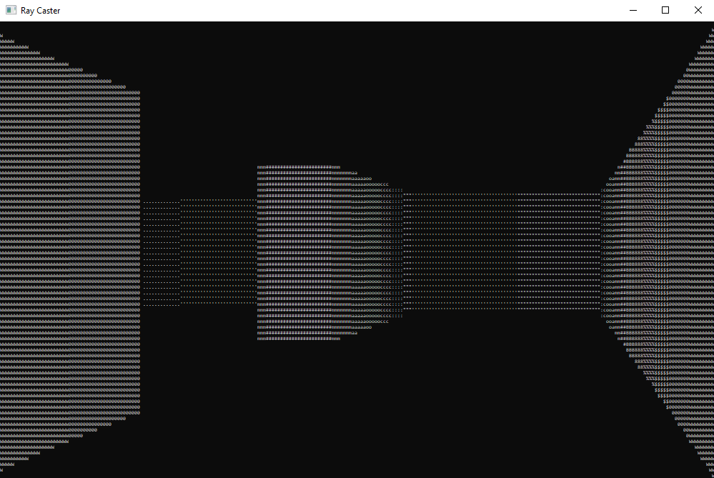 GitHub - Roman-Gala/ray-caster-cpp: C++ Console Ray Caster (Windows)